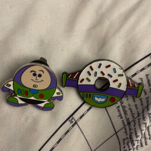 Disney | Other | 2 Buzz Lightyear Pins | Poshmark